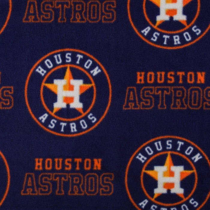 MLB Houston Astros Fleece Fabric | Hobby Lobby | 1526904